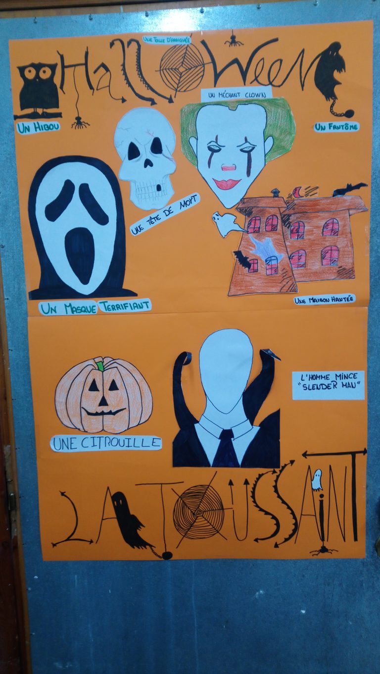 La Toussaint ,vocabulaire Halloween - IES Albert Einstein